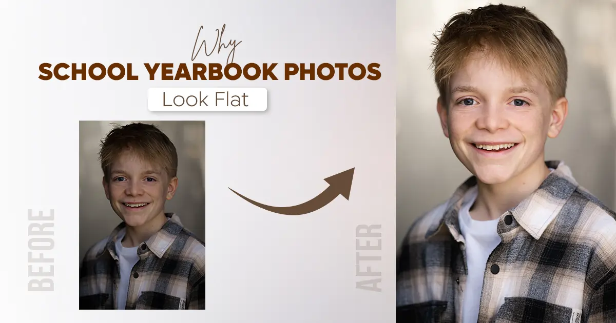 Why School Yearbook Photos Look Flat: The Hidden Photo Editing Mistakes